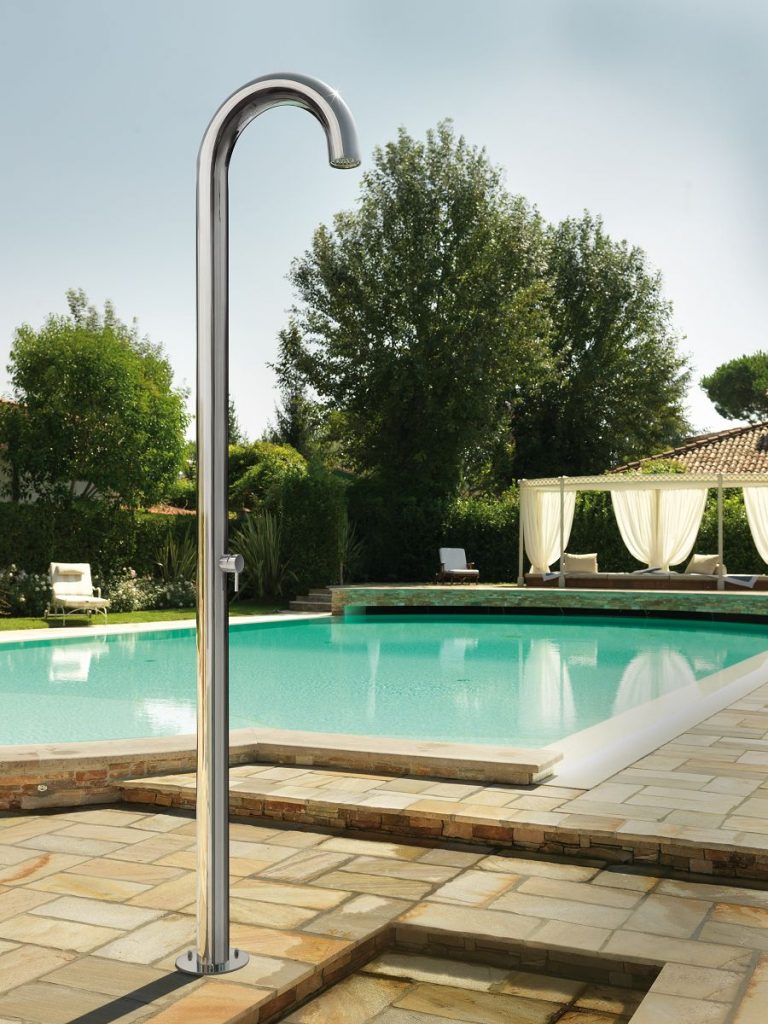 Poolduschen, Gartenduschen, Duschen für den Außenbereich - esta-poolshop